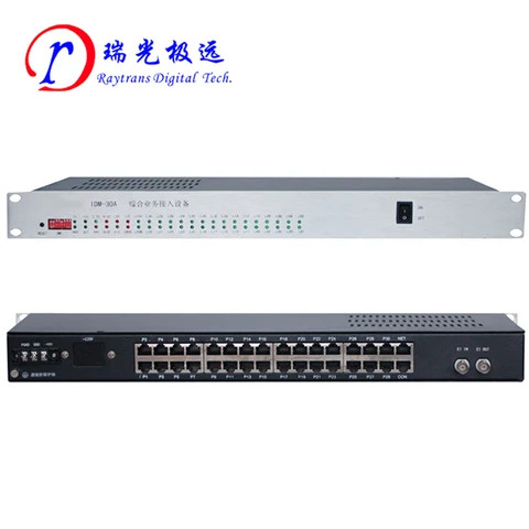 Buy 30 Ports Fxo Fxs Mux V 24 2 4 Wire E M Telephone E1 Pcm Multiplexer