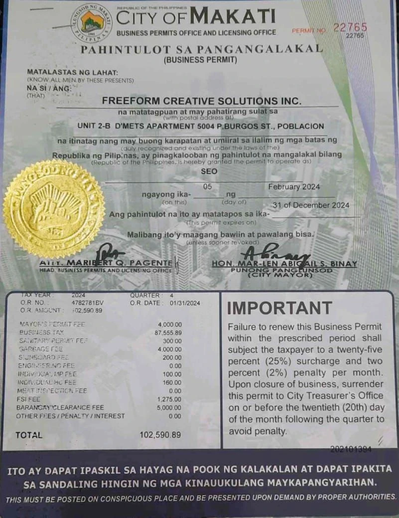 FREEFORM CREATIVE SOLUTION INC, Philippines | TradeWheel