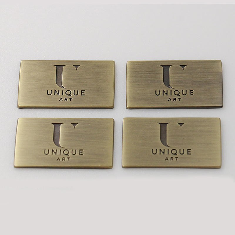 Buy Embossed Engraving Durable Adhesive Enamel Badges Metal Brand Logo ...