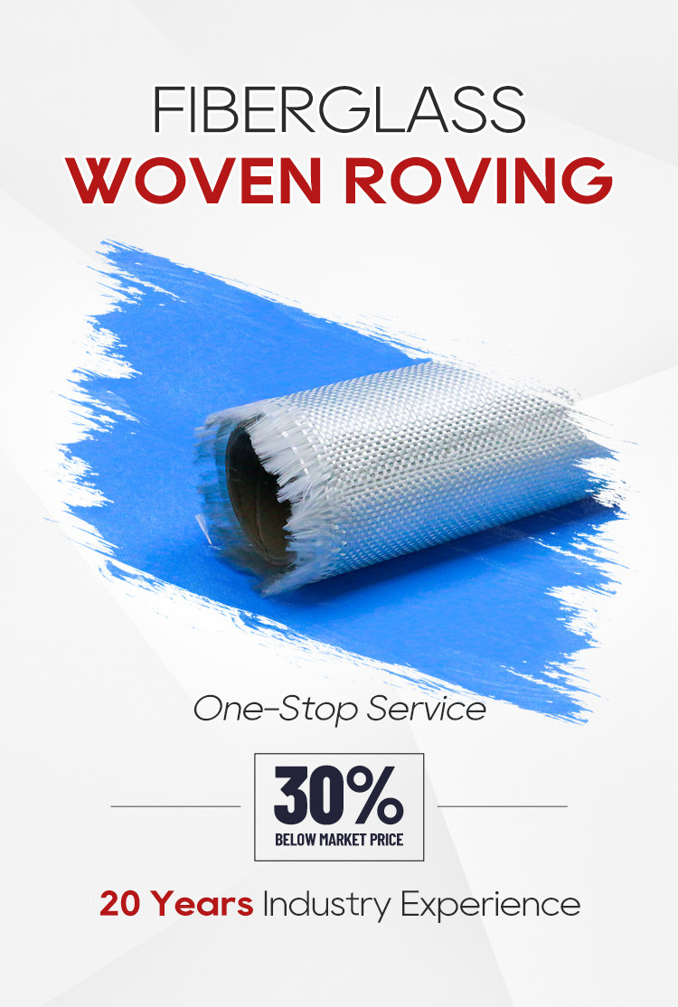 Buy 450gsm Fiberglass Woven Roving Hot Sales For Building from Hebei ...