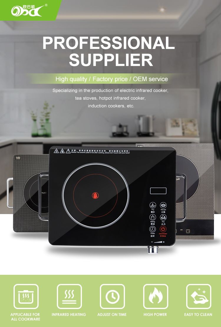 Buy Ceramic Cooktop Build In Hob 2 Zone Infrared Induction Cooker ...