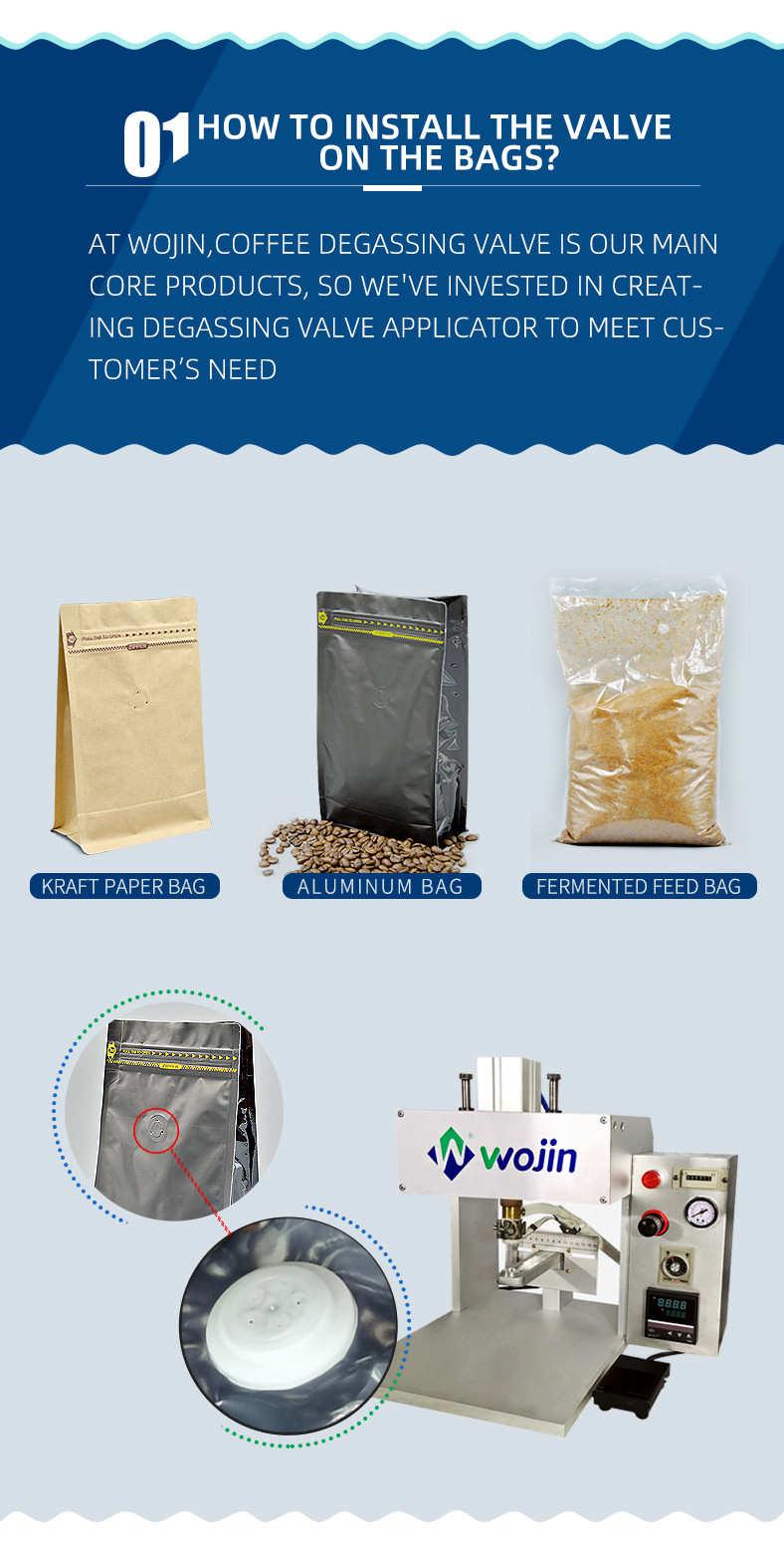 Buy One Way Degassing Valve For Heavily Degassing Products from Wojin ...