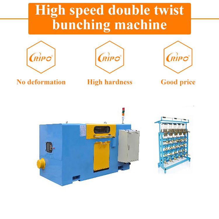 Buy Auto High Speed Double Twist Bunching Machine Apply To Copper Wire ...