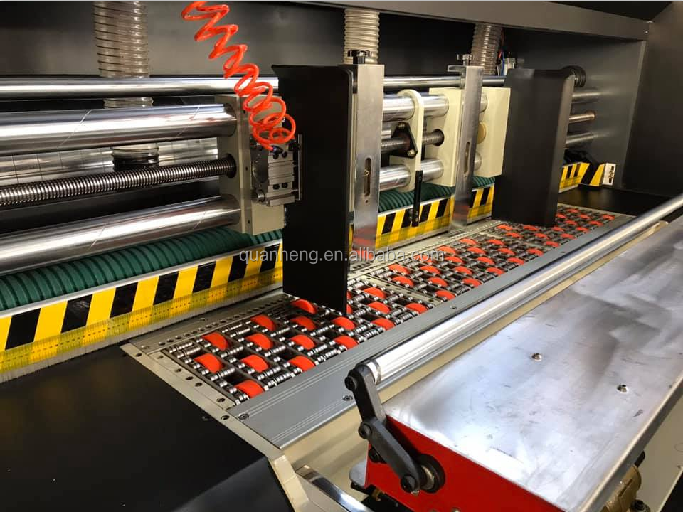 Buy Lead Edge Feeder 2/3/4 Flexo Printing Slotter Die Cutter Machine ...