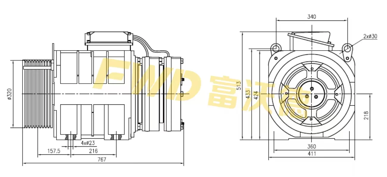 Buy Bar Machine D Gearless Traction Machine-getm5.0d from Zhejiang Xizi ...
