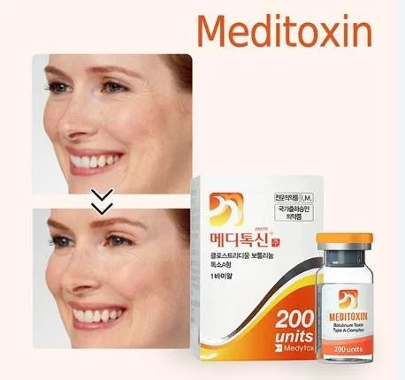 Buy Meditoxin 200u Botulinum Toxin Type A Nabota Toxina Botulinica from ...