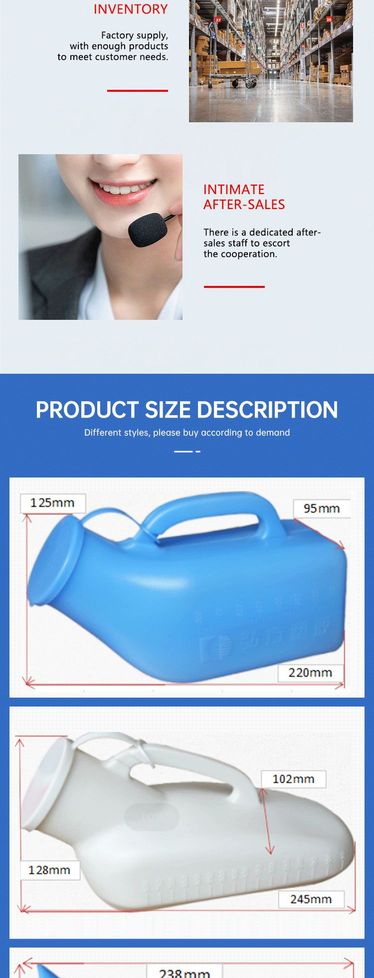 Buy Professional Nursing Equipment Urinals There Are Styles For Both ...