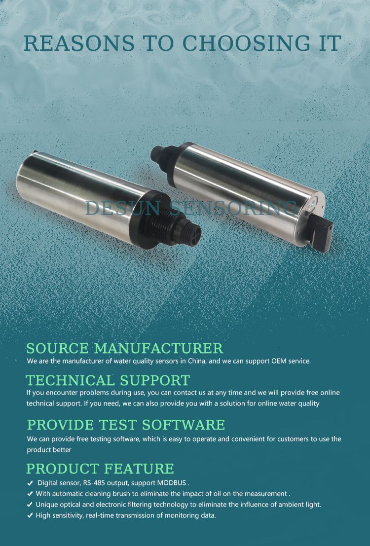 Buy Online Self Cleaning Oil In Water Analyzer Rs485 Oil In Water ...