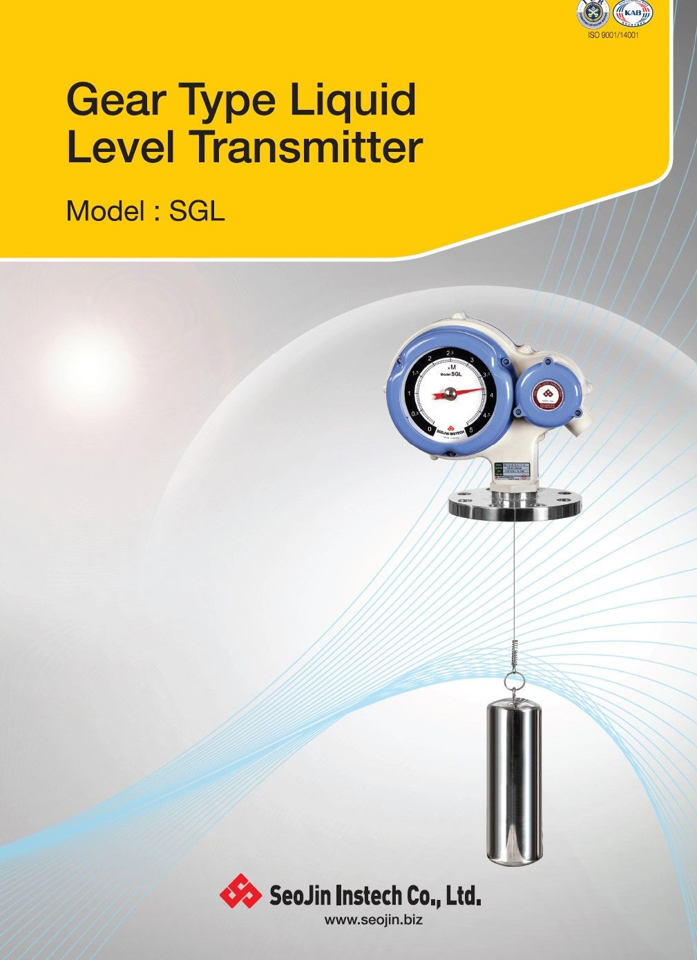Buy Level Transmitter (gear Type Liquid) Model: Sgl from Seojin Instech ...