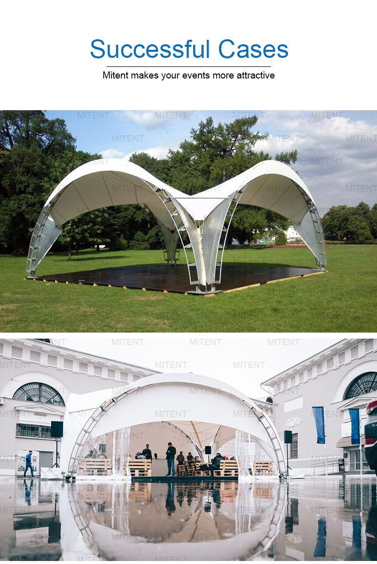 Buy Steel Arch Tent Frame Galvanized Steel Dome Marquee Tent from ...