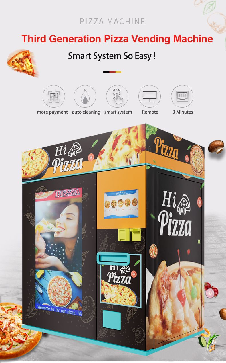 Buy Commercial Outdoor Automatic Pizza Making Vending Machine from ...