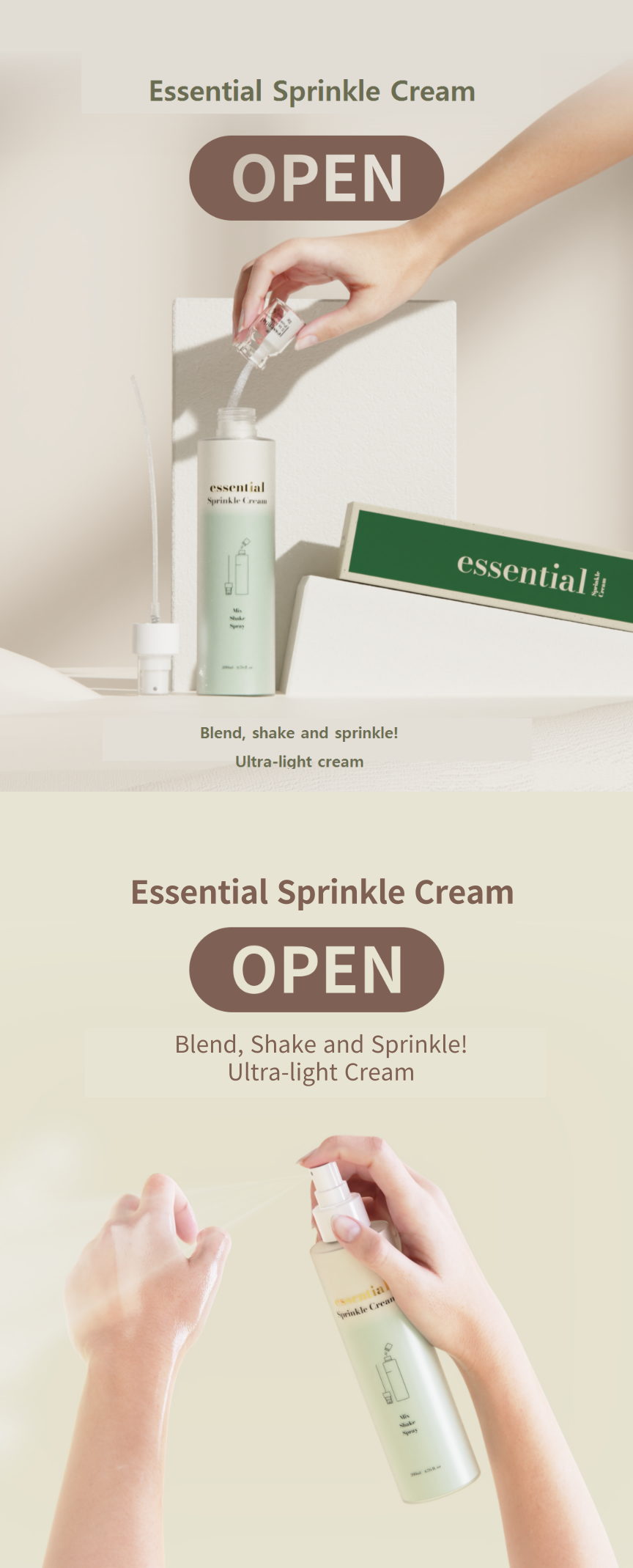 Buy Essential Sprinkle Cream from M.ZOOM CO.,LTD, South Korea ...