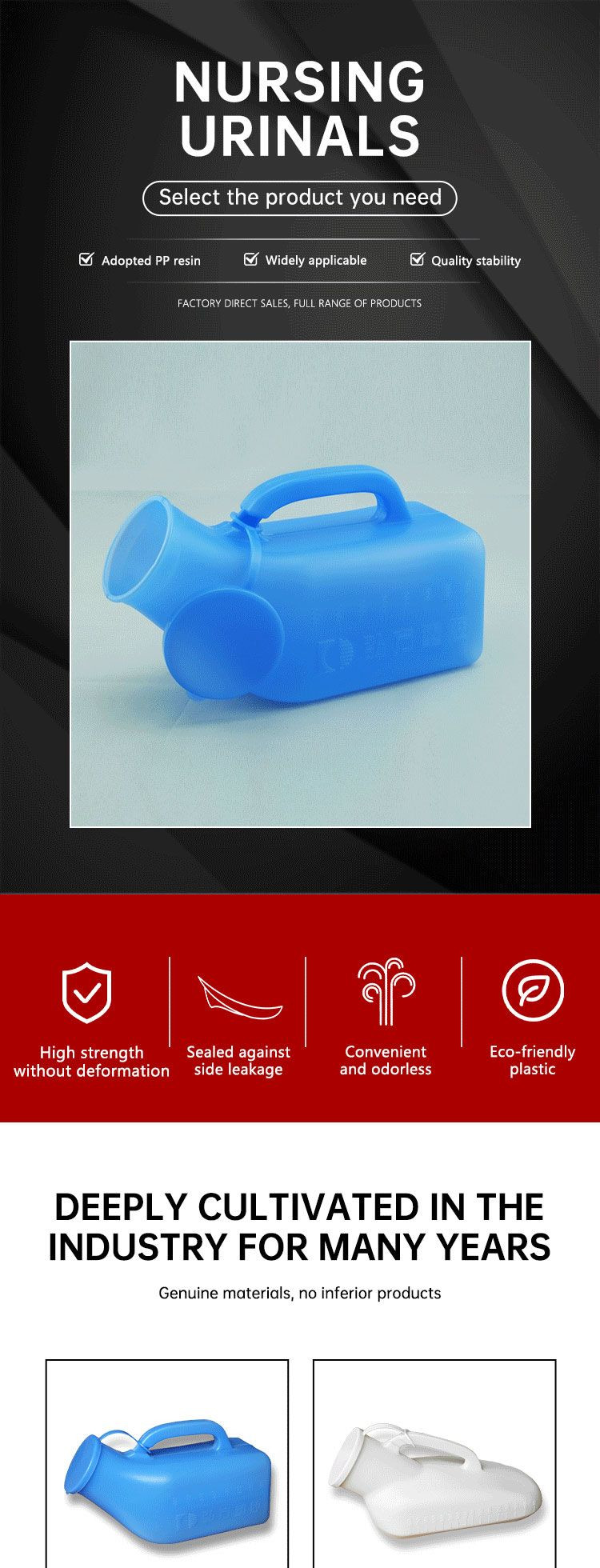 Buy Professional Nursing Equipment Urinals There Are Styles For Both ...