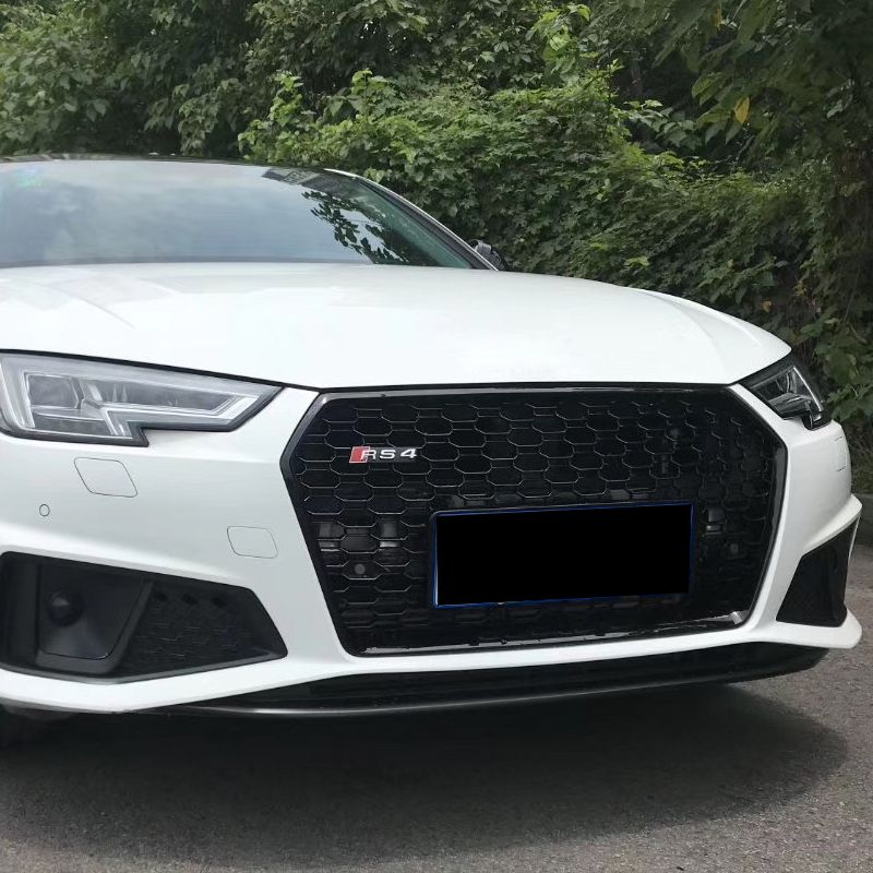 Buy Free Shipping Audi Rs4 Style Grill Fit For A4 S4 B9 2017-2019 ...