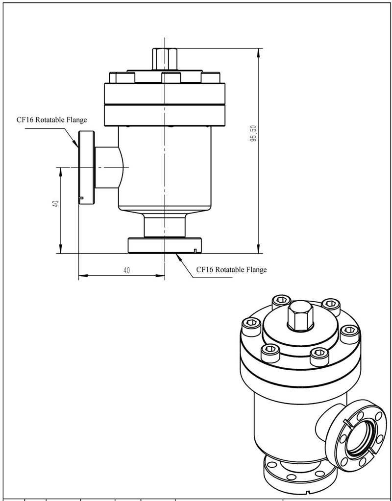 Buy Cf35 All-metal Angle Valve from Beijing Jiujiu Yuda ...