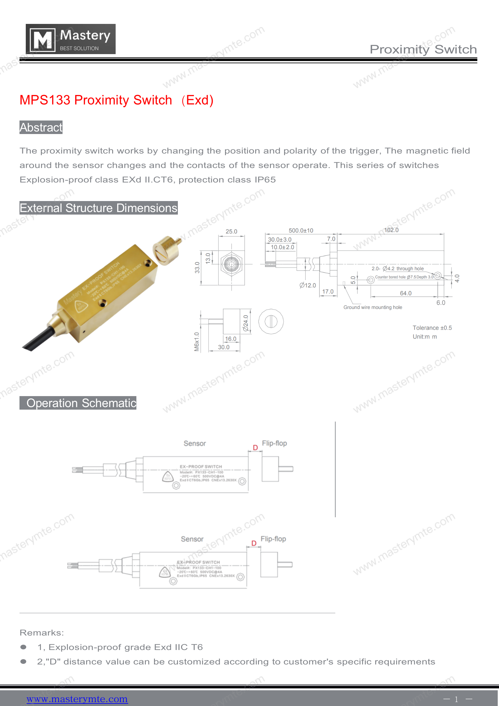 Buy Magnetic Reed Switch Liquid Level Sensor Proximity Switch Inductive Sensor Switch Sensor ...