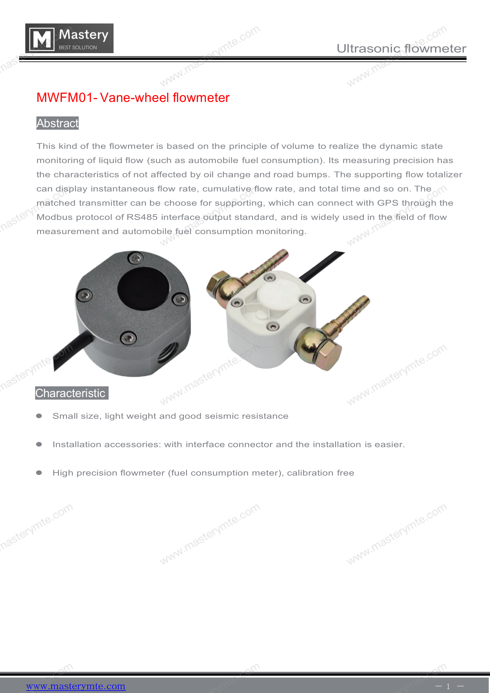 Buy Vane-wheel Flowmeter Endress Hauser Flowmeter Sensor Switch Liquid ...