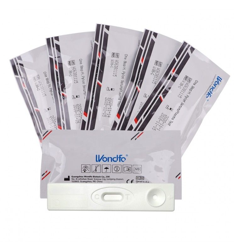 Buy Wondfo One Step H. Pylori Serum/plasma Test Cassette from Greeso ...