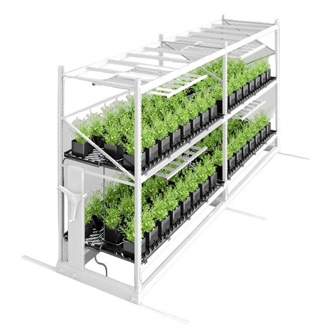 Buy Hydroponic Ebb And Flow Grow Table Greenhouse Rolling Benches ...