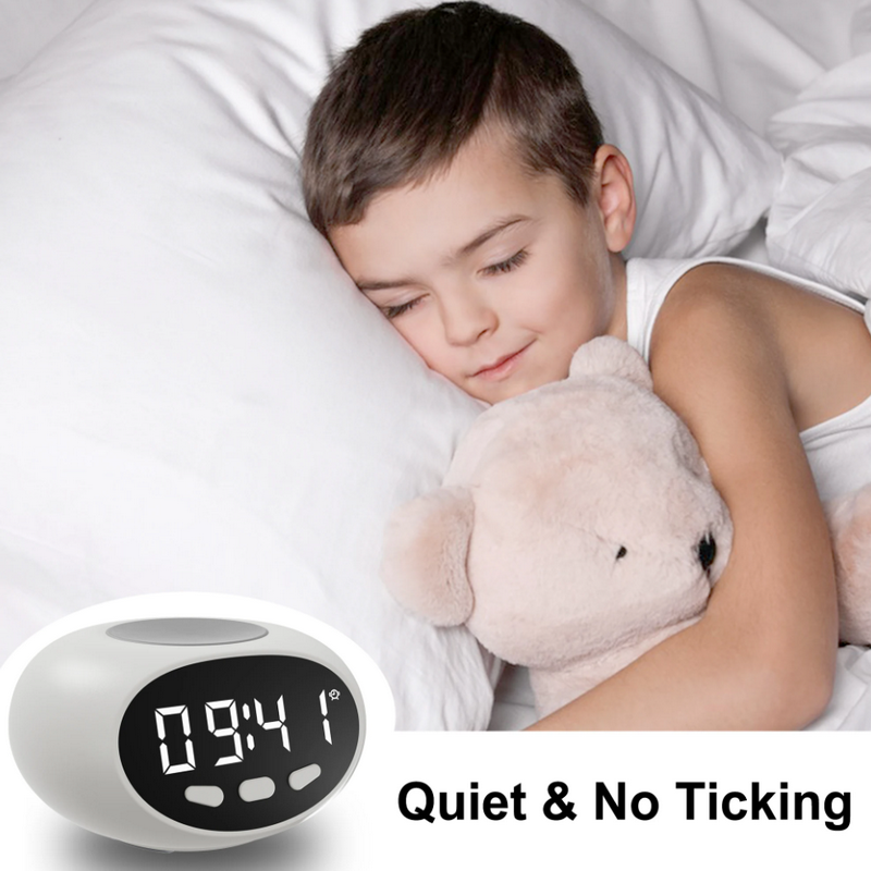 Buy Voice Recording Alarm Clock Led Digital Energy-saving Alarm Clock ...