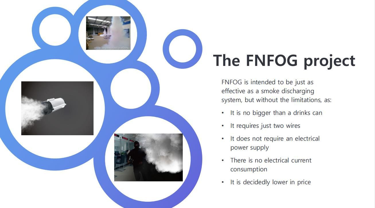 Buy Anti Theft Smoke Fog Machine Security Anti Burglary Alarm System ...