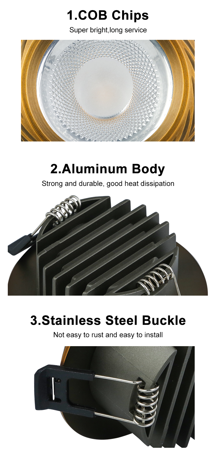 Buy Oem Recessed Downlight Led Showroom Light Spot Light Led Spot ...