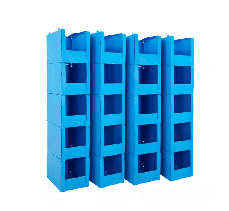 Buy 40x60x40cm Foldable Corrugated Plastic Pp Picking Bin Box from ...