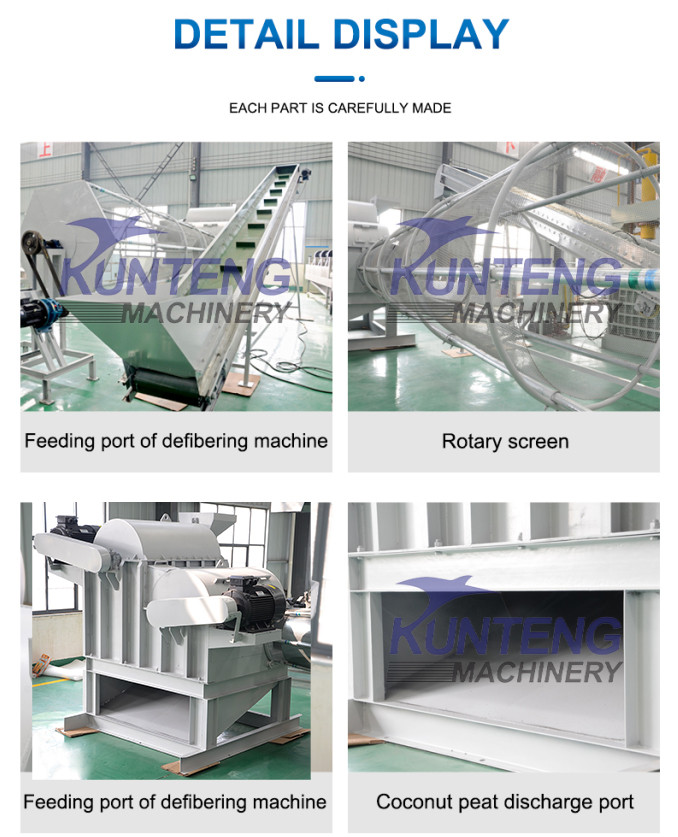Buy Coconut Shell Fiber Sisal Fiber Extraction Machine, Palm Fiber ...