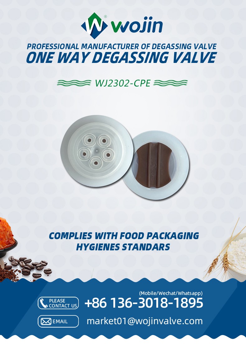 Buy One Way Degassing Valve For Heavily Degassing Products from Wojin ...