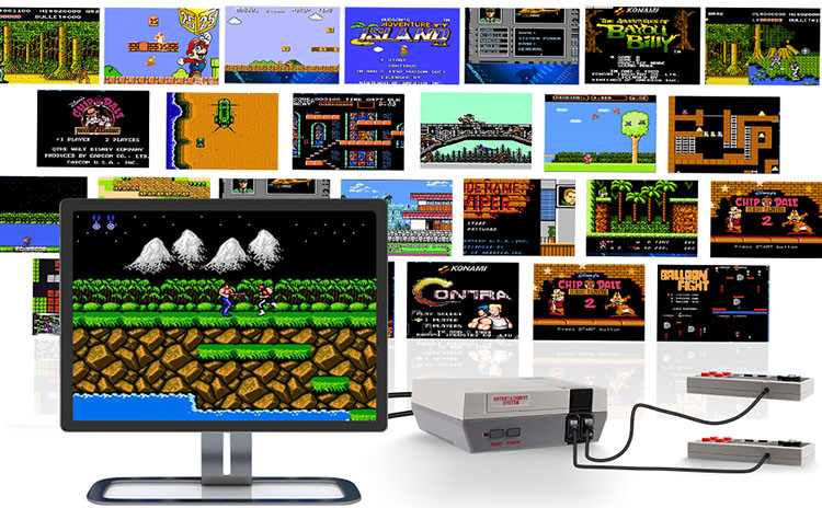 Buy Factory 8 Bit For Nes New Retro Classic Game Consoles Built-in 620 ...