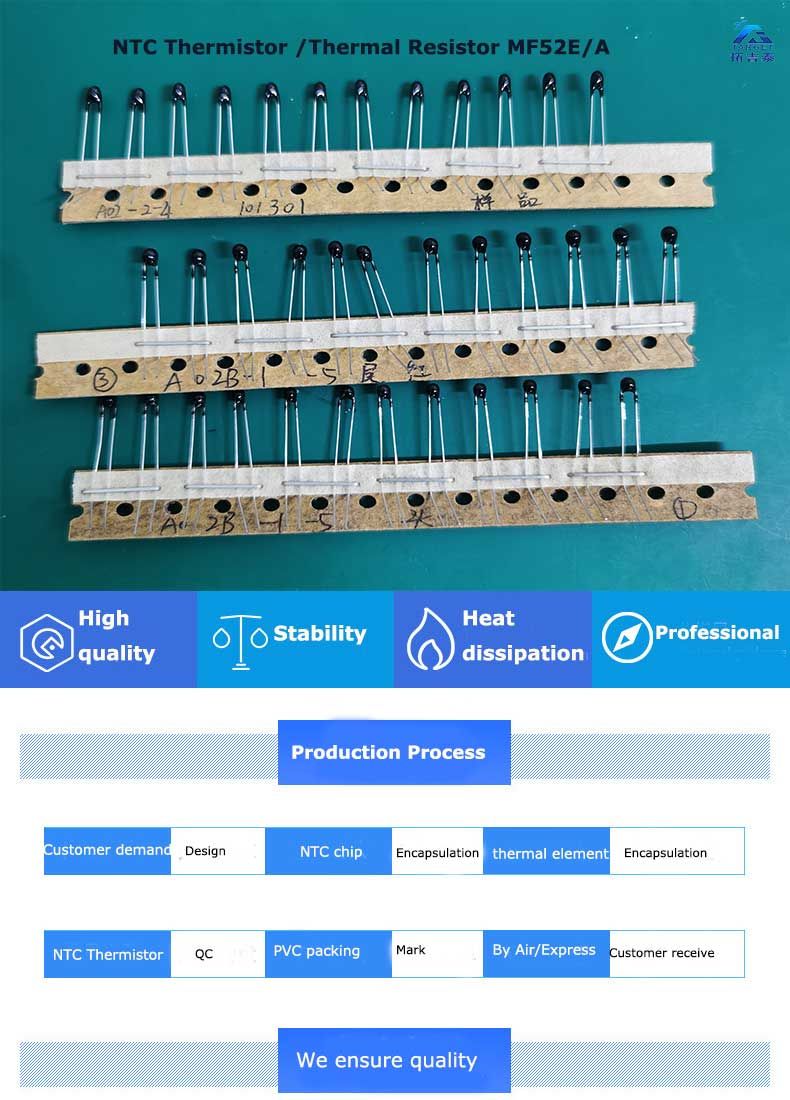 Buy Ntc Epoxy Resin Encapsulation Temperature Sensor Small Blackhead 1% ...