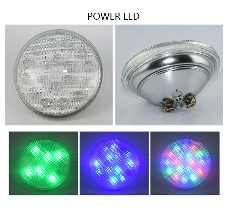 Buy 12v Glass Astral Par56 Replace Led Swim Pool Light Bulb Rgb Par56 ...