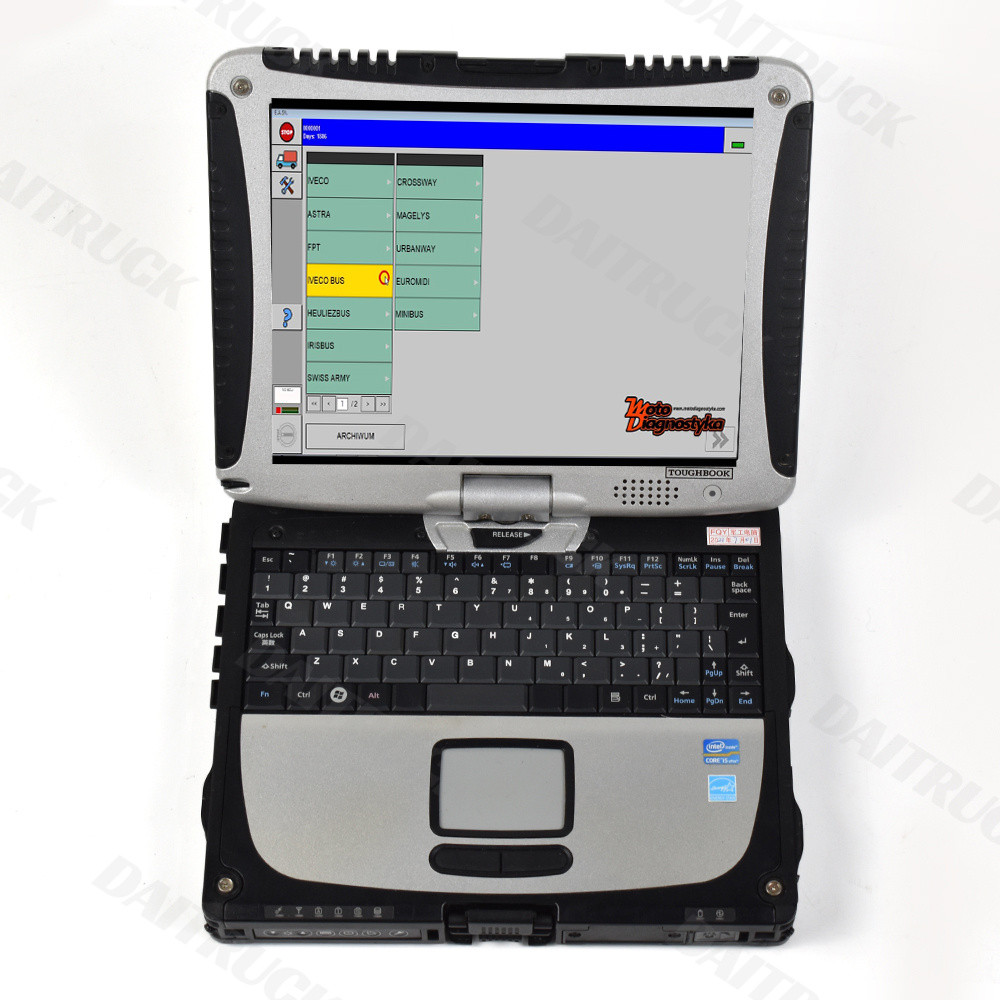 Buy For Iveco Truck Eltrac Easy Eci Obd2 Connector Adapter Diagnostic ...