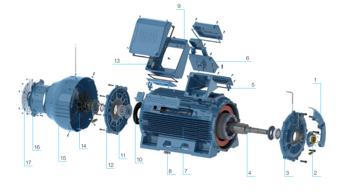 Buy Weg W50 Heavy Duty Motor Three Phase from Havison Electromechanical ...