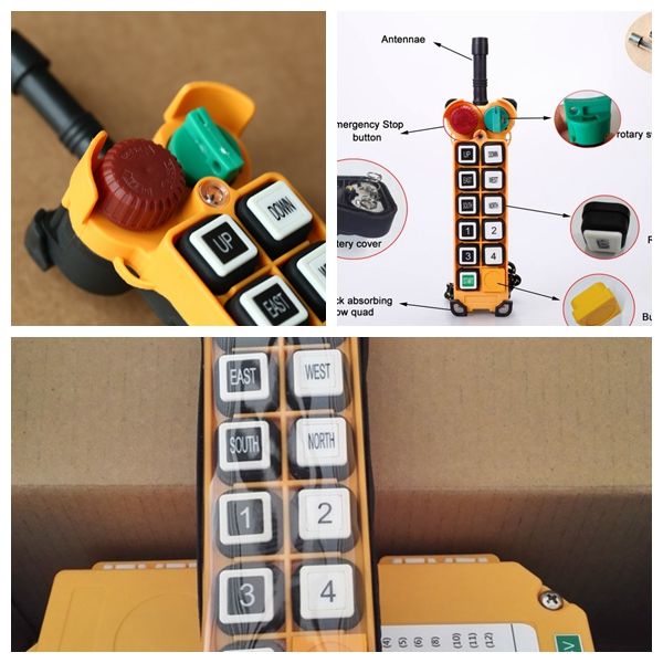 Buy 10 Button Universal Remote Control For Portal Crane from Henan ...