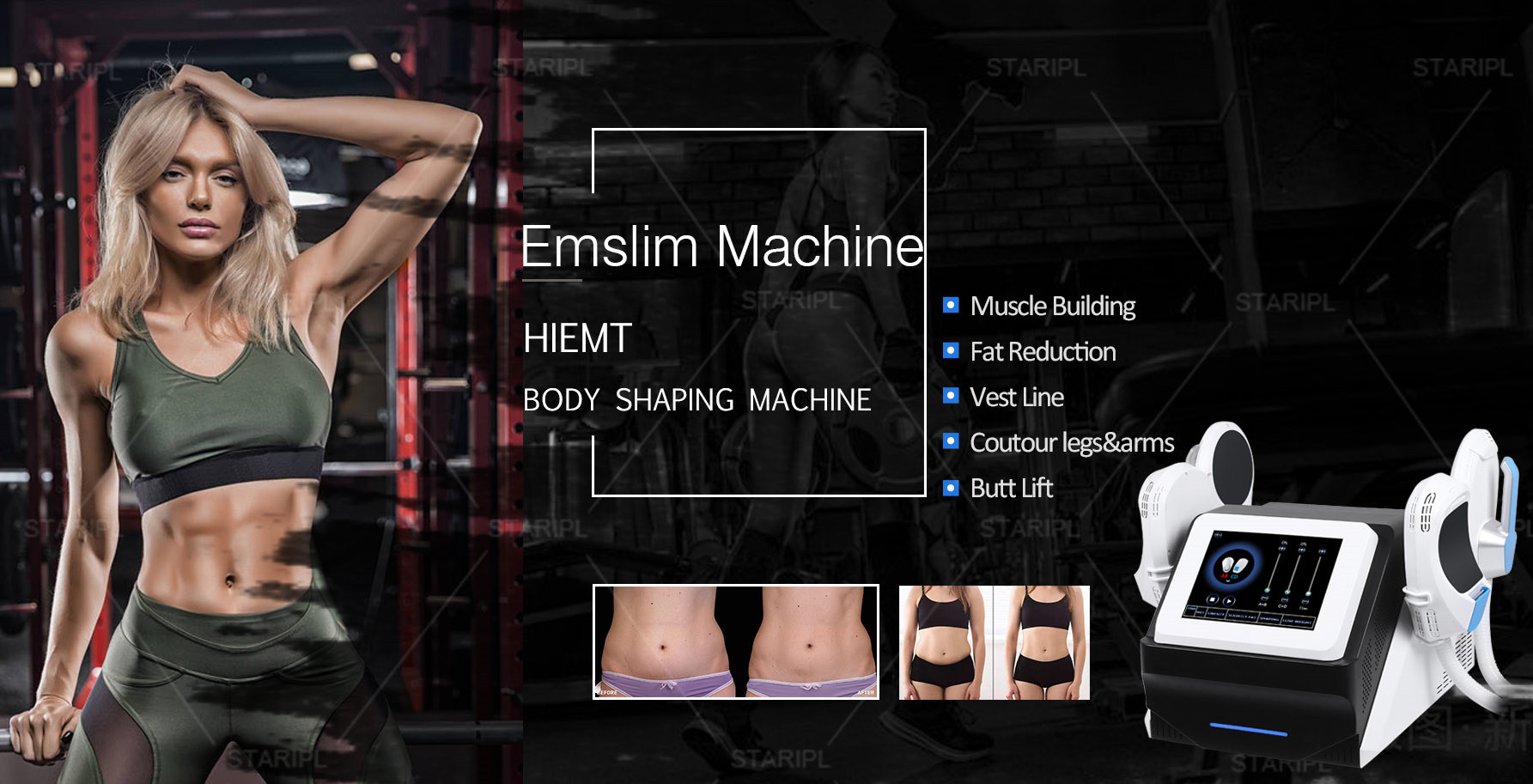 Buy Portable Hiemt Sculpting Ems Slim Muscle Building Muscle ...