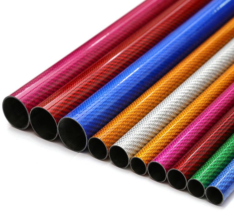 Buy High Pressure Carbon Composite Tube Lightweight Colored 3k 100% ...
