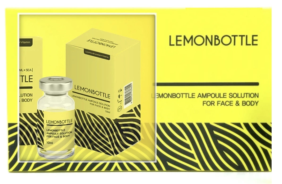 Buy Lemon Bottle 50ml Fat Cellulite Dissolving Serum Lipolysis Solution ...