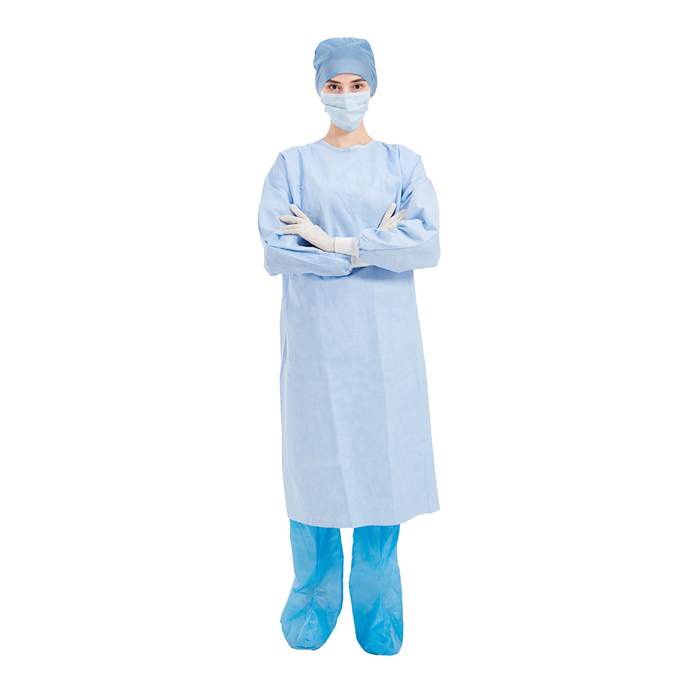 Buy Surgeon Gown Reinforced Surgical Gowns With Hand Towel Medical ...