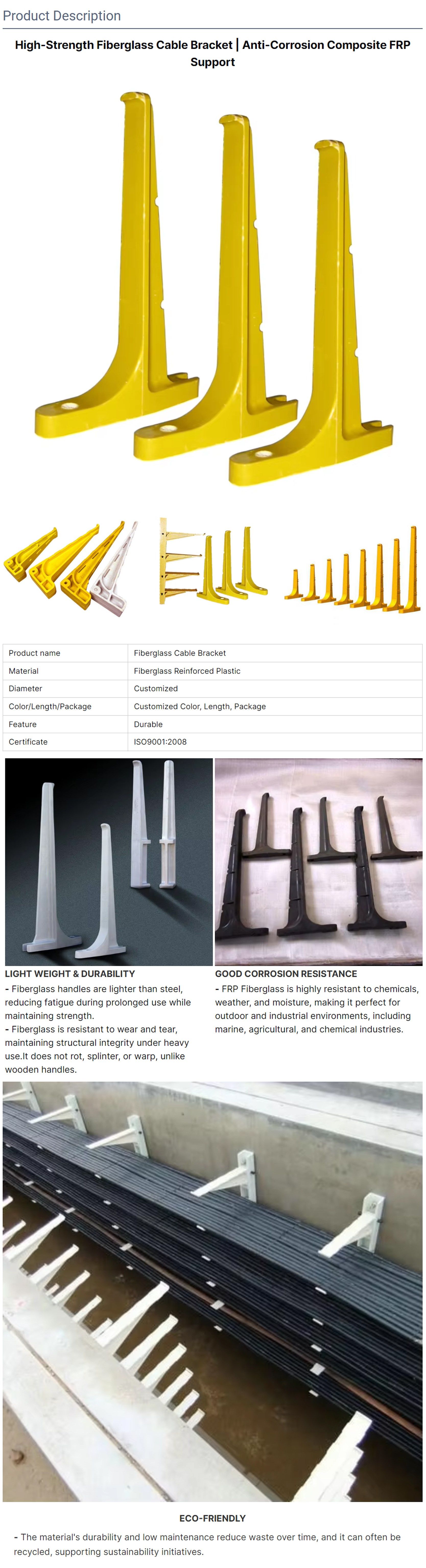 Buy Factory Customization Embedded Light Weight, Anti Corrosion Bracket ...