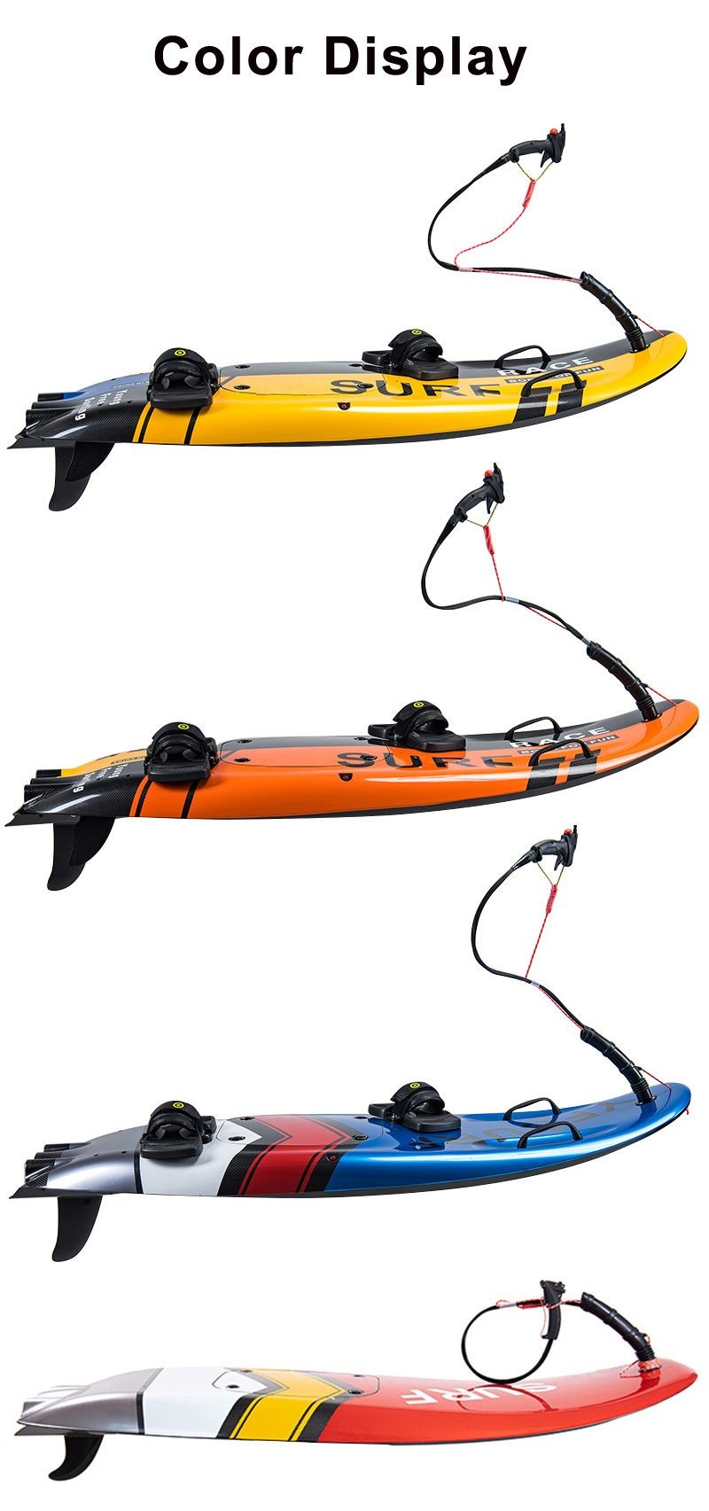 Buy Gas Power Surfboard Carbon Fiber High Speed Jet Surf Board With 3 ...