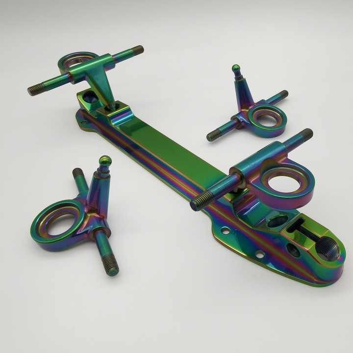 Buy Qp-002 Quad Roller 7 Series Aluminum Skate Plate Chassis And ...