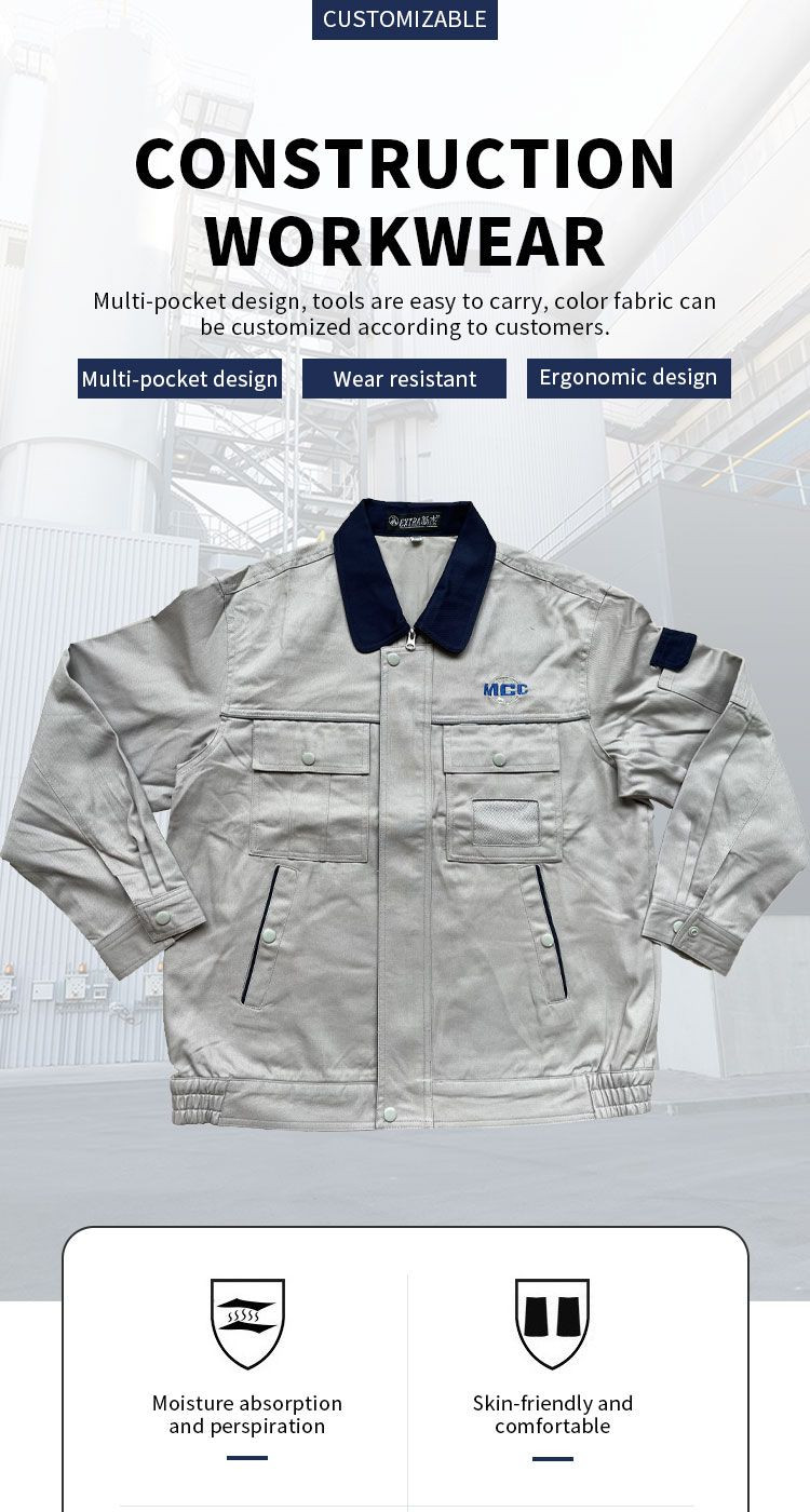 Buy Casual Jacket Style Of Construction Work Clothes, Multi-pocket ...
