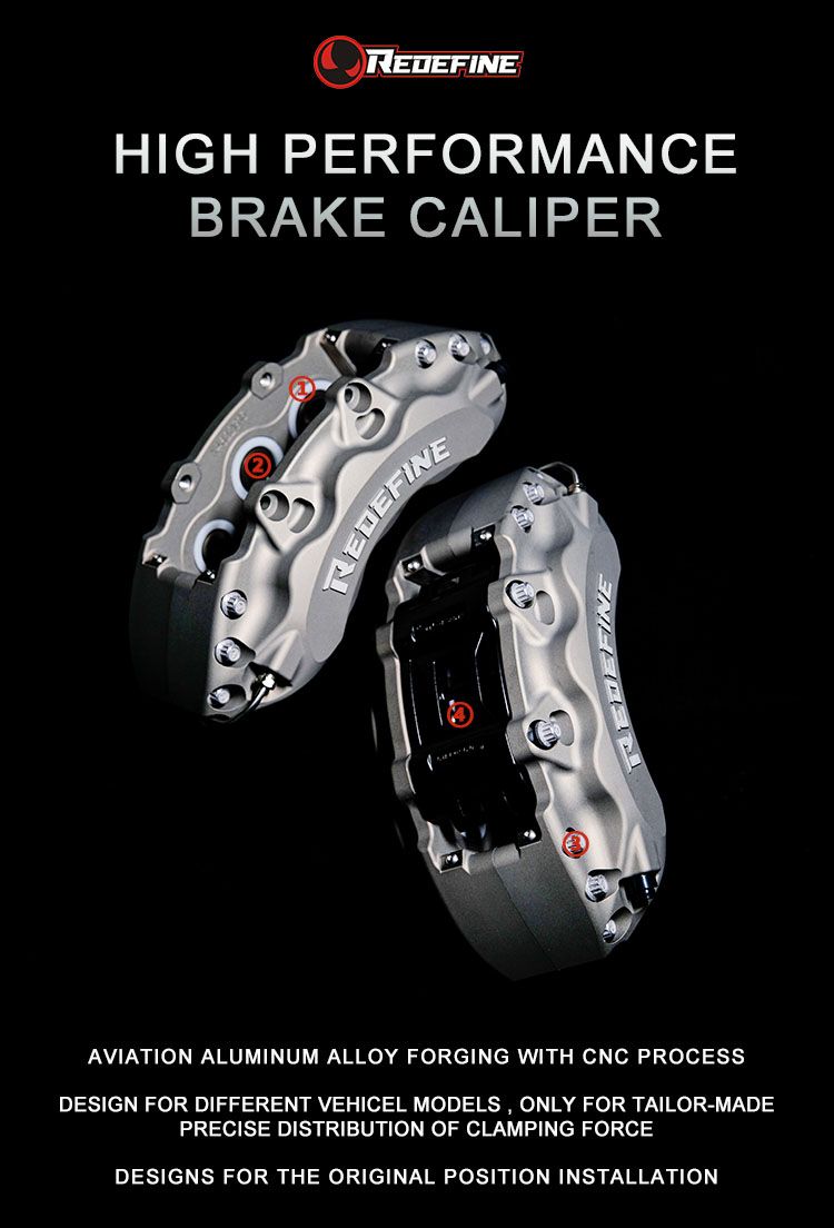 Buy High Performance Multi-piston Brake Calipers from Chengdu JiShiWei ...