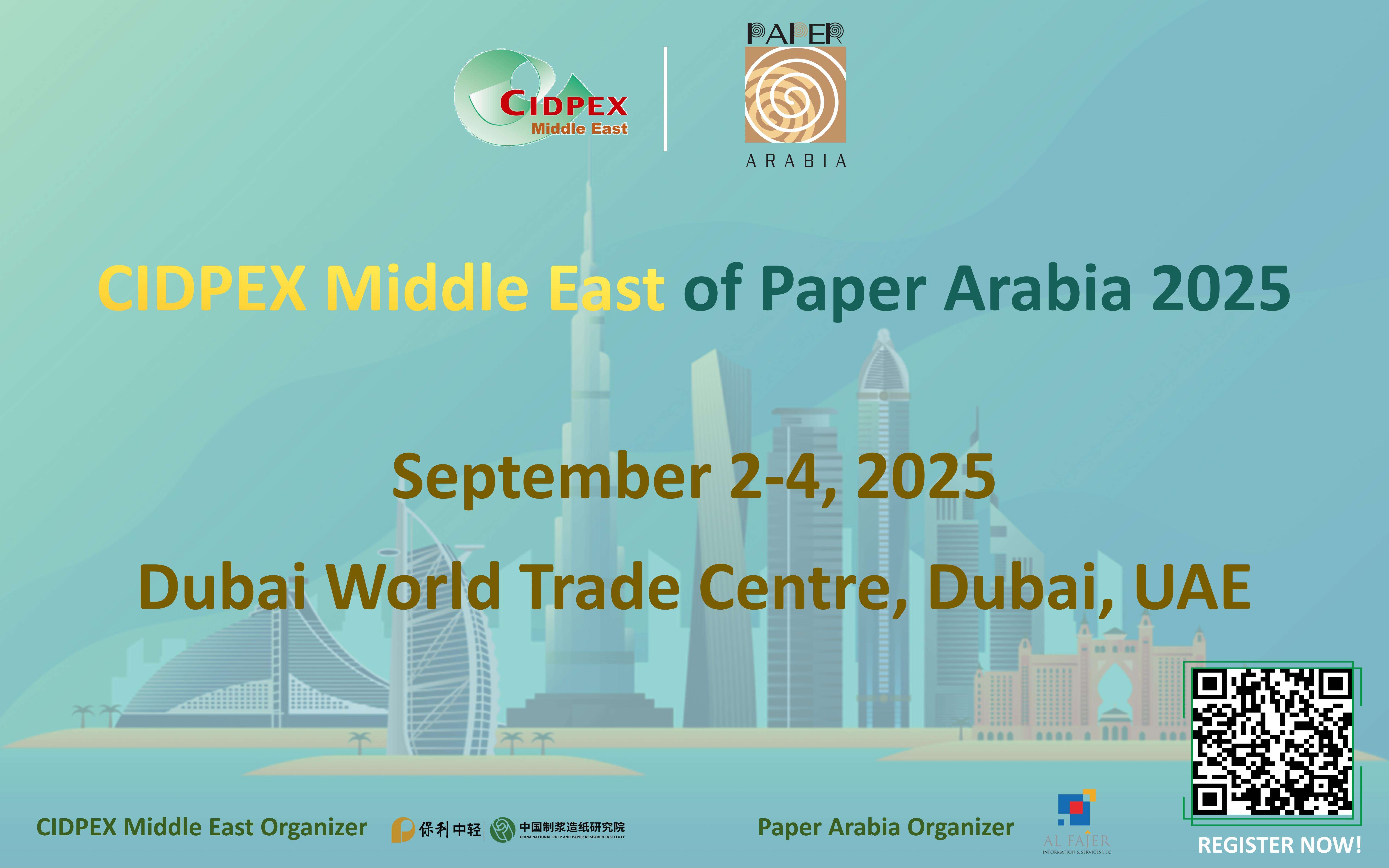 CIDPEX Middle East Pavilion of Paper Arabia , 2 - 4 Sep 2025 ...