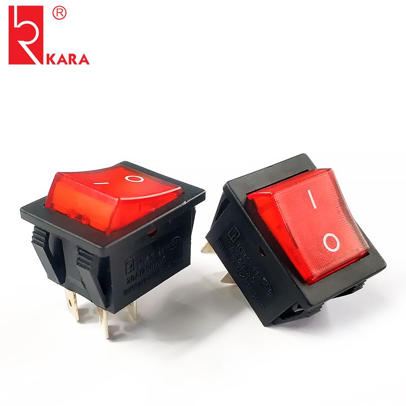 Buy Kr2-11-201 20a On-off 4p Micro Rocker Switch Without Light from ...