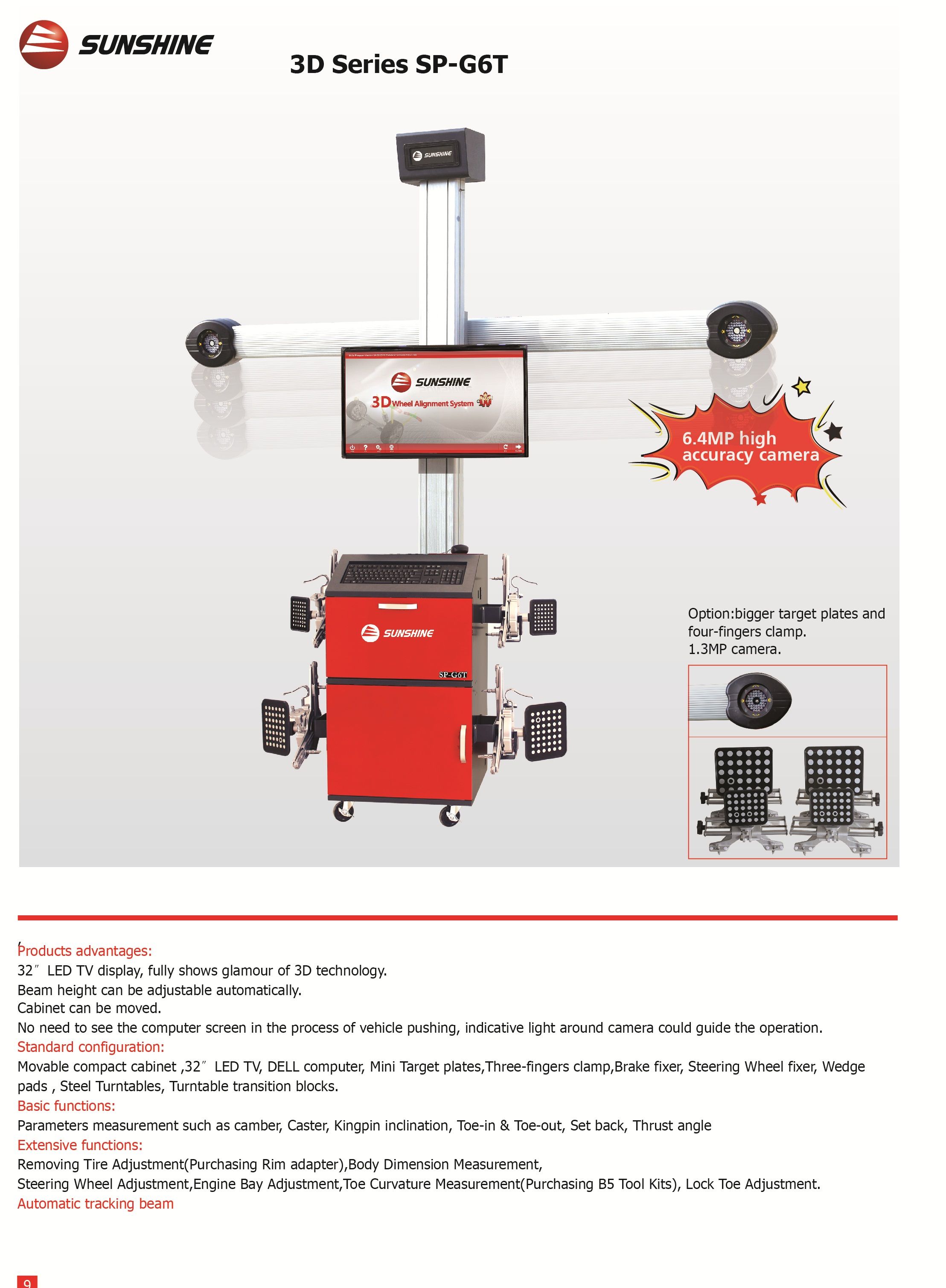 Buy 3d Wheel Aligner Sunshine 3d Aligner With Ce Certificate Wheel ...