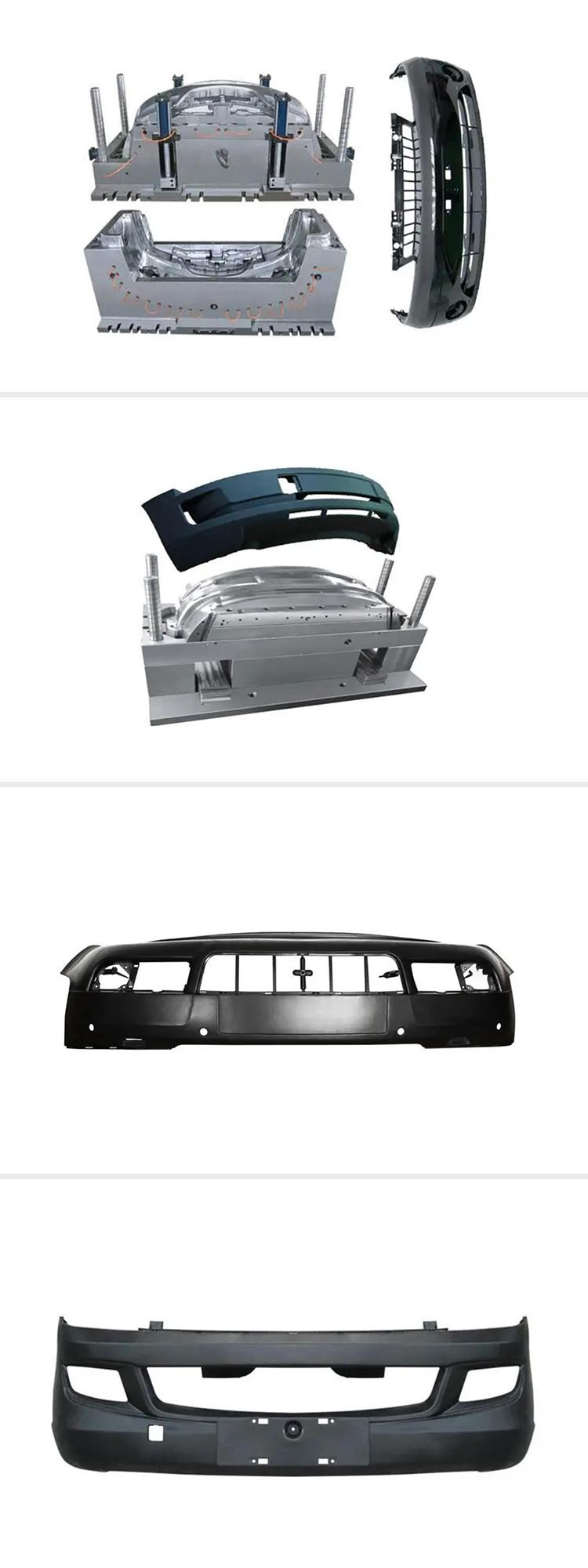 Buy Customized Injection Molded Plastic Bumper from Global Precision ...