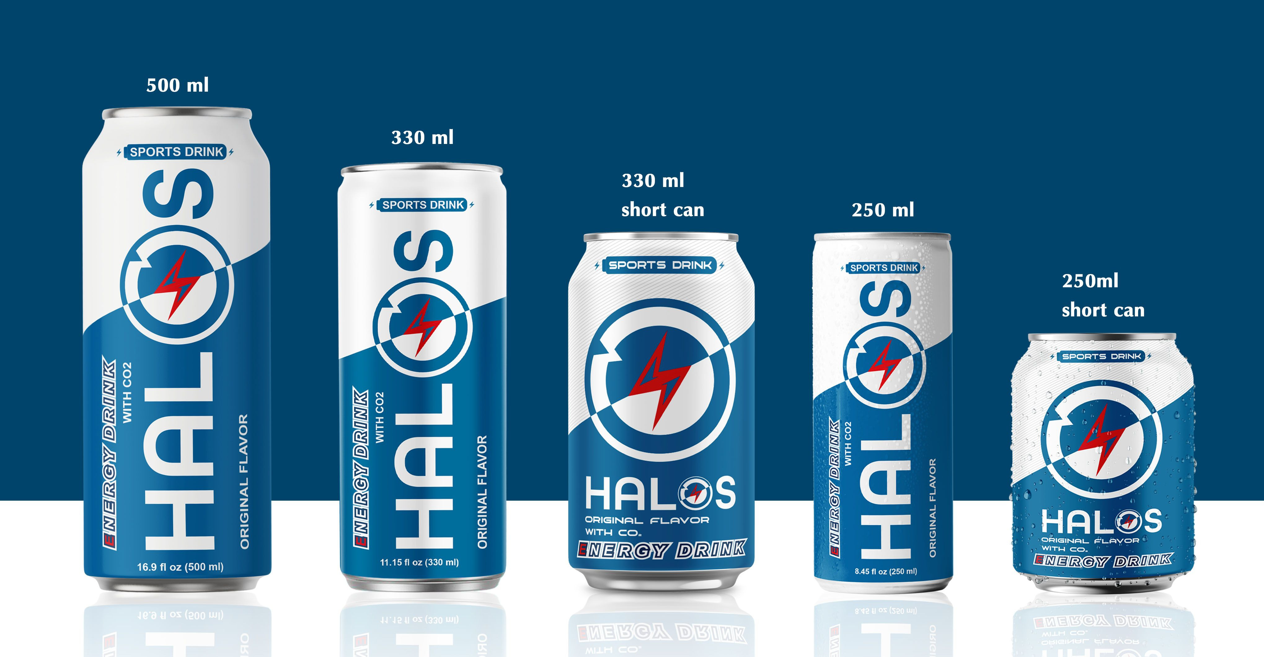 Buy Halos/oem Energy Drink Original Flavor In 330ml Can from Sen Beverage, Vietnam | Tradewheel.com