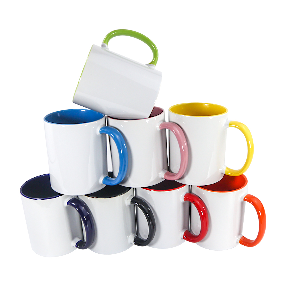 Buy 110z Coffee Cup Color Sublimation Blanks Product Ceramic Coffee Mug ...